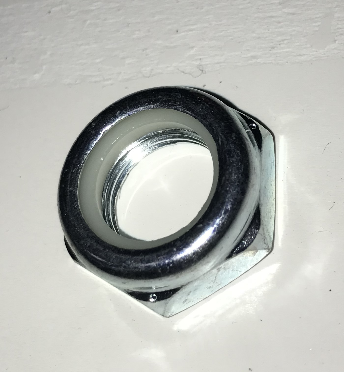 Shaft Locknut 5/8" UNF Zinc Plated Steel - Hypromarine